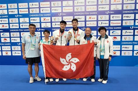 Hkbu Congratulates Cheung Ka Long On Winning The Gold Medal In The Mens Foil At The Fisu World