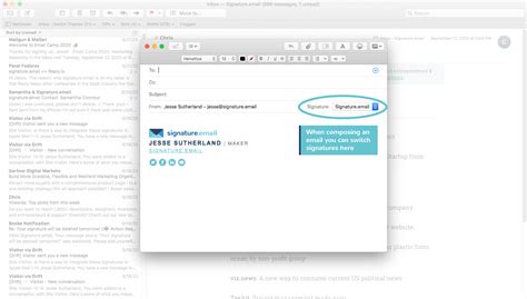 How to add signature in mac mail - moplajr