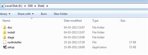 Diksha Sea Biapps Installation Odi 11g Installation
