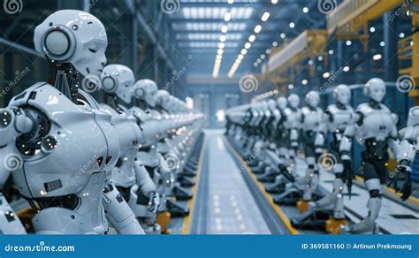 Future Of Manufacturing Deserted Factory Floors With Autonomous Robots Job Displacement By Ai