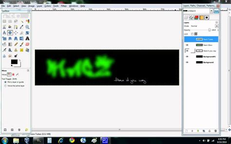 Gimp Banner Tutorial YouTube