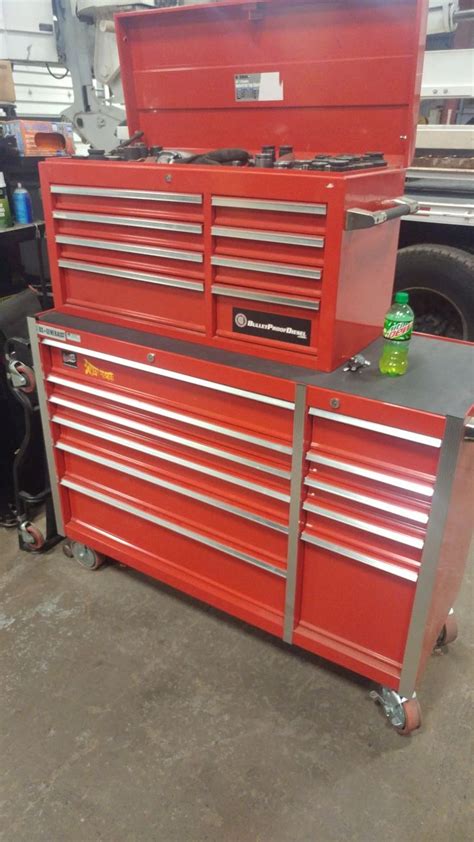 Us General 56 Inch Bottom Tool Box And 44 Inch Top Box For Sale In
