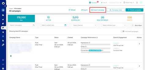 Campaign Migration User Guide