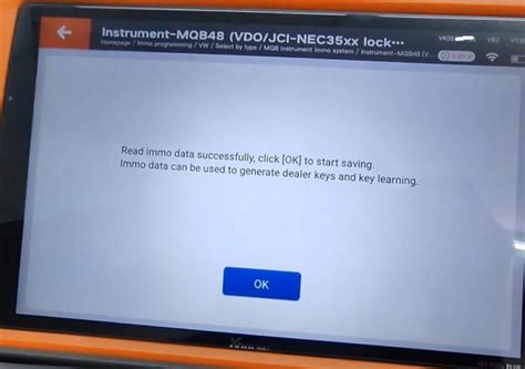 How To Read Mqb Nec35xx Immo By Vvdi Key Tool Plus Vvdi2 Vvdi Prog