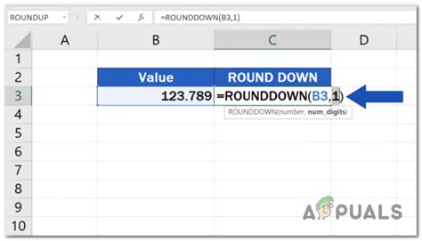 Whats Rounddown Function How To Use It