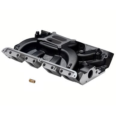 Intake Manifold 1957 77 Ford Fe Engines Dual Plane Black 352 390 427