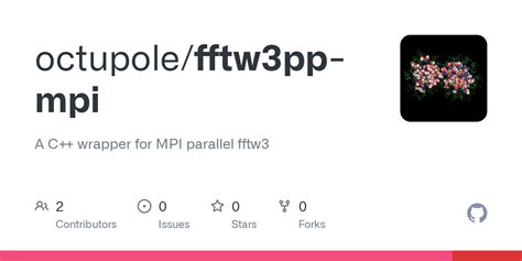 github octupole fftw3pp mpi a c wrapper for mpi parallel fftw3