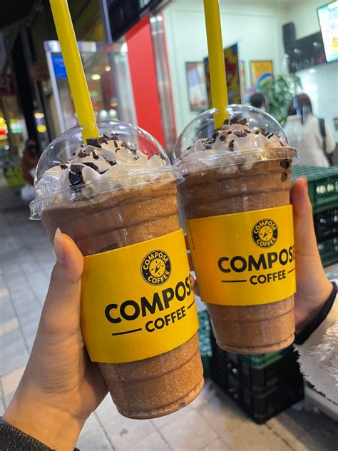 컴포즈 리얼초코자바칩프라페 카페인커피 들어갔나요 지식in