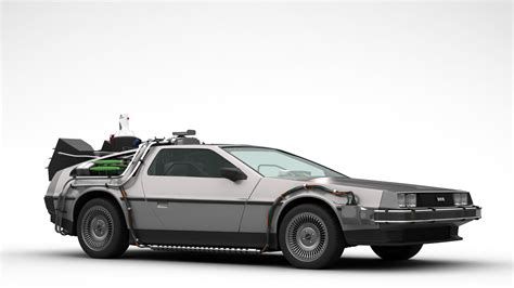 Delorean Time Machine Episode 2 3d Model By Carmodels3d