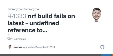 Nrf Build Fails On Latest Undefined Reference To `mpqstrfrozenconstpool · Issue 4333