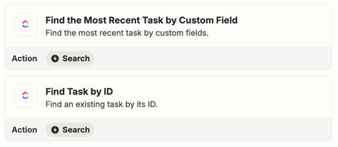 how to update an already created clickup task when a customer is