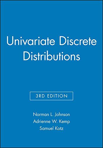 Univariate Discrete Distributions 3e Set 9780470383377 Johnson Norman L Kemp
