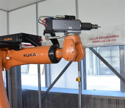 Kuka 7 Axis Milling Center Lullin Custom Engineering Solutions