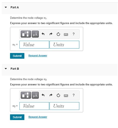 Solved Solve For The Node Voltages Shown In The Figure Chegg