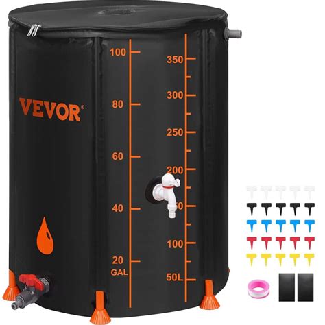 Test Vevor Récupérateur Deau Pliable 379 L Jardin Et Nettoyage