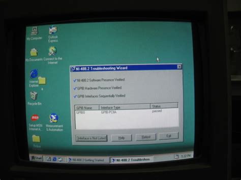 problem with interface between gpib pcii iia and instron 8501 ni