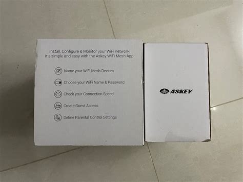 ASKEY WIFI MESH ROUTER AP5100W D171 3 ROUTERS Computers Tech Parts Accessories