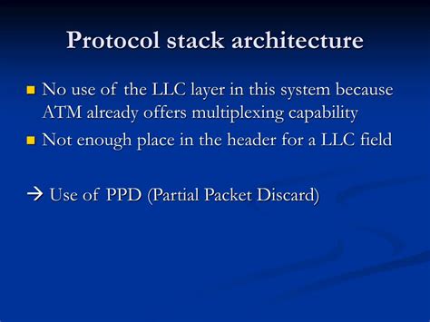 Ppt Protocol Architectures For Satellite Atm Broadband Networks