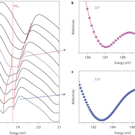 Angle Resolved Photoluminescence Spectra Of The Microcavity A