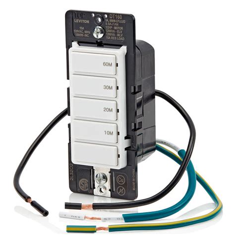 Countdown Timer Switch For Bathroom Household Lights 10 20 30 60 Min