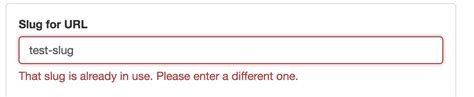 Slug Validation Error · Issue 1 · Wsjpinpoint Editor · Github