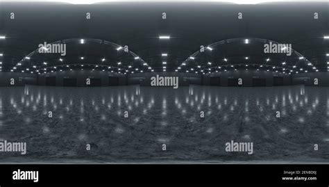 Full Spherical Hdri Panorama 360 Degrees Of Empty Exhibition Space
