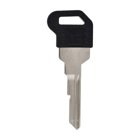 87001 Key Brass Rubber Nickel Plated