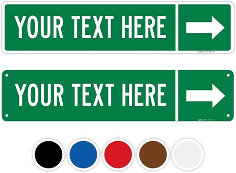Directional Signs Template