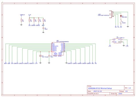 Esp8266 0712 Minimal Setup Oshwlab