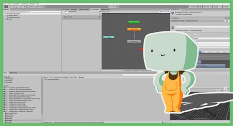 3 1 Introduction To The Animator Component Unity Learn