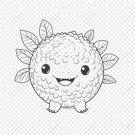 큰 버섯 윤곽선 스케치 그림이 있는 귀여운 블롭 색칠 페이지 벡터두꺼운 선개요 예술 Png 일러스트 무료 다운로드 Lovepik