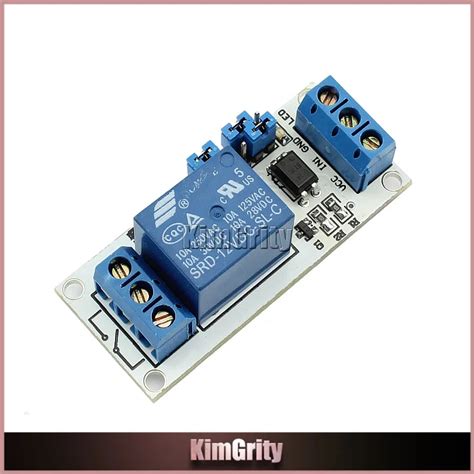 Купить 10шт 1 канал 12v реле модуль контроля высокого и низкого уровня доска с Оптрон для