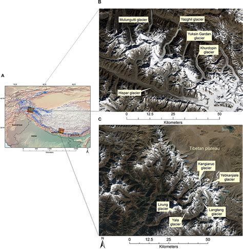 Study Area With The Two Subset Regions Investigated A Location Map Download Scientific