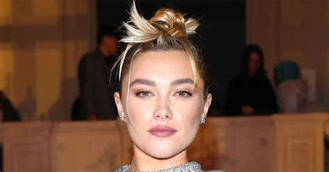 Florence Pugh Just Wore A Thong Exposing Sheer Skirt Who What Wear