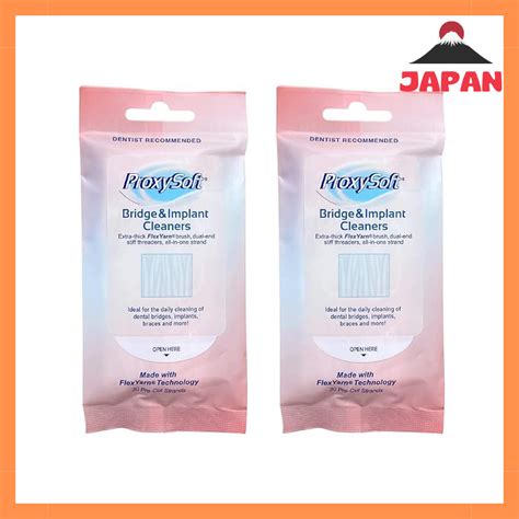 Proxy Soft Bridge And Implant Cleaner 30 Sticks Variety Pack Shopee