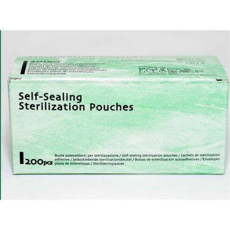 Комплект Торбички за парна стерилизация самозалепващи се 300 мм х 370 мм 200 бр Emag Bg