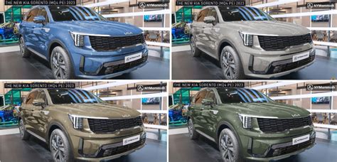 2023 쏘렌토 페이스 리프트 정보 출시일 예상도 가격 제원 연비