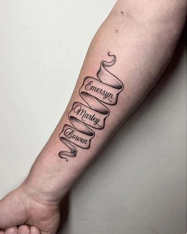 Tattoo Designs For Men With Names