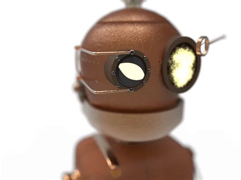 Robot En 3ds Max On Behance