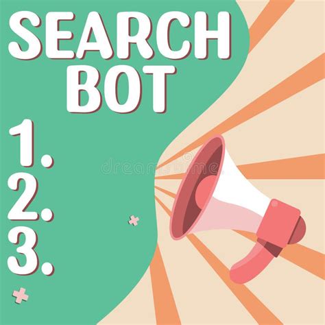 inspiration showing sign search bot business concept a program that