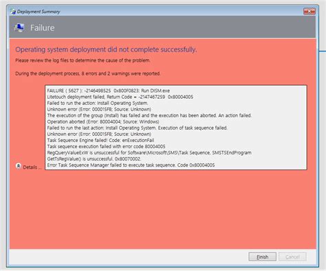 ts failing at applying unattend xml with dism r mdt