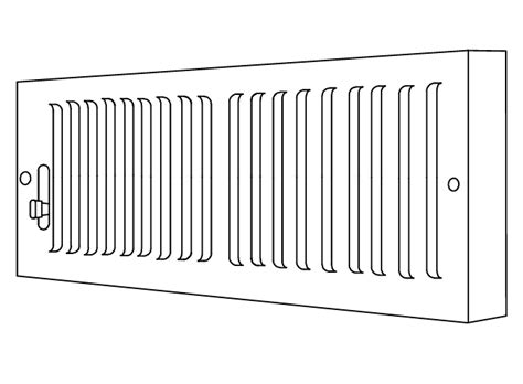 Installerstore Rectangular Baseboard Grills And Registers Shoemaker 855 Baseboard Vent Brown