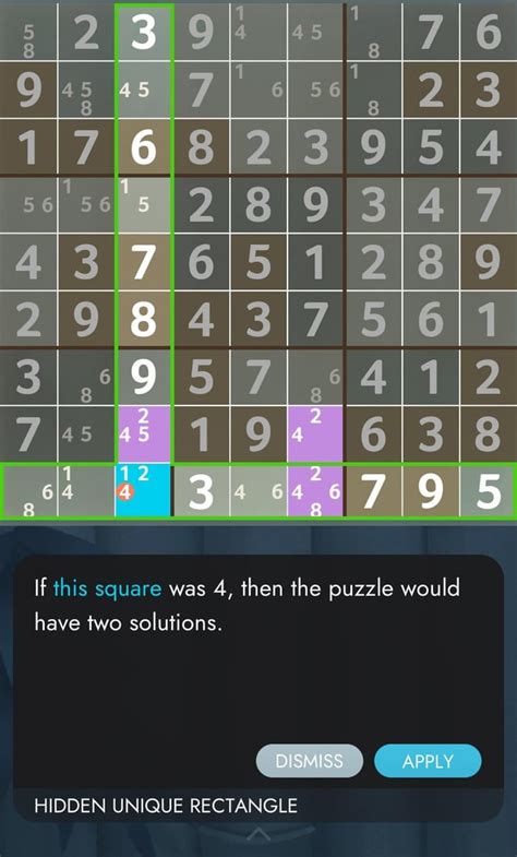 Unique Rectangles Rsudoku