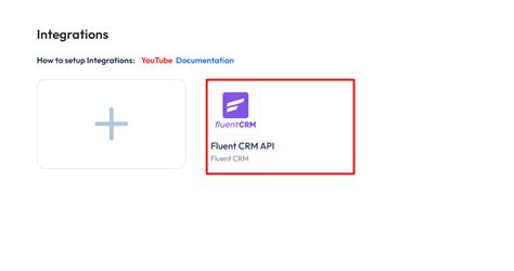 fluentcrm integration with bit form