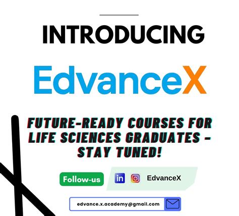 🚀 Introducing Edvancex Shaping The Future Of Life Sciences Talent 🎓 Fatima Azhar
