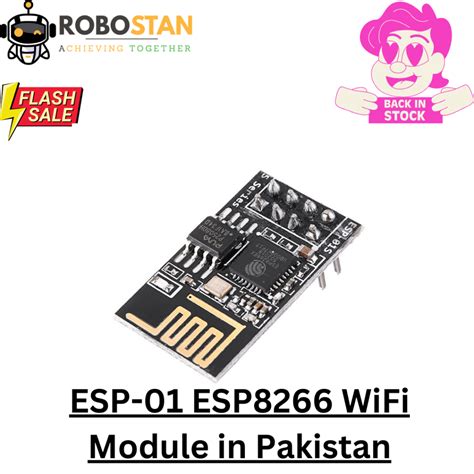 Esp 01 Esp8266 Wifi Module In Pakistan Robostan Pk