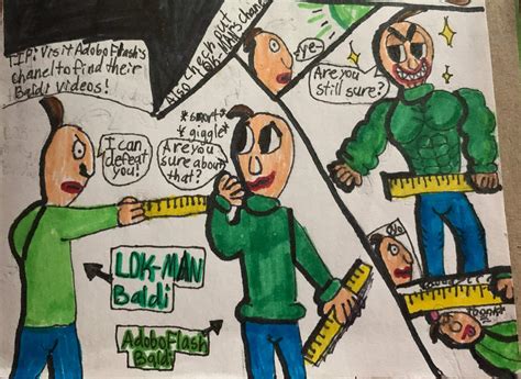 Well I Really Wanted To Post The Answer So Heres What The Baldi On The Right Turned Into