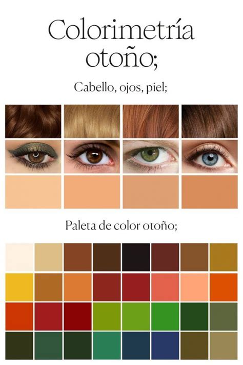 Paleta De Colores Otoño Verano