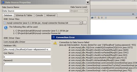 java mysql doesn t want to give access to jdbc what can i do stack overflow