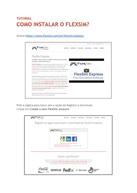 tutorial flexsim tutorial flexsim manuais projetos pesquisas